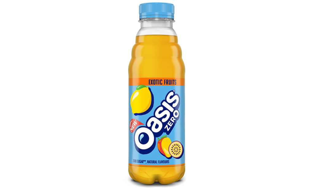 Oasis Zero Exotic Fruit 1x500ml